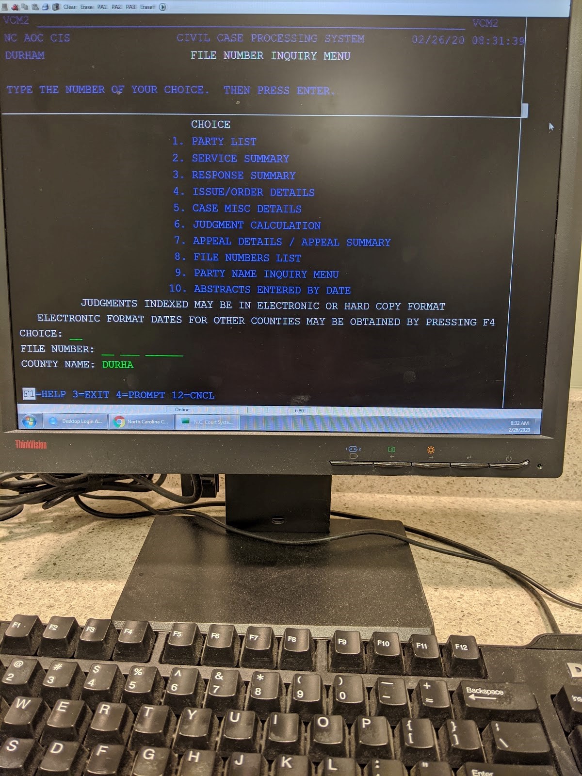 Court Watching, Listening, and Learning - DataWorks NC